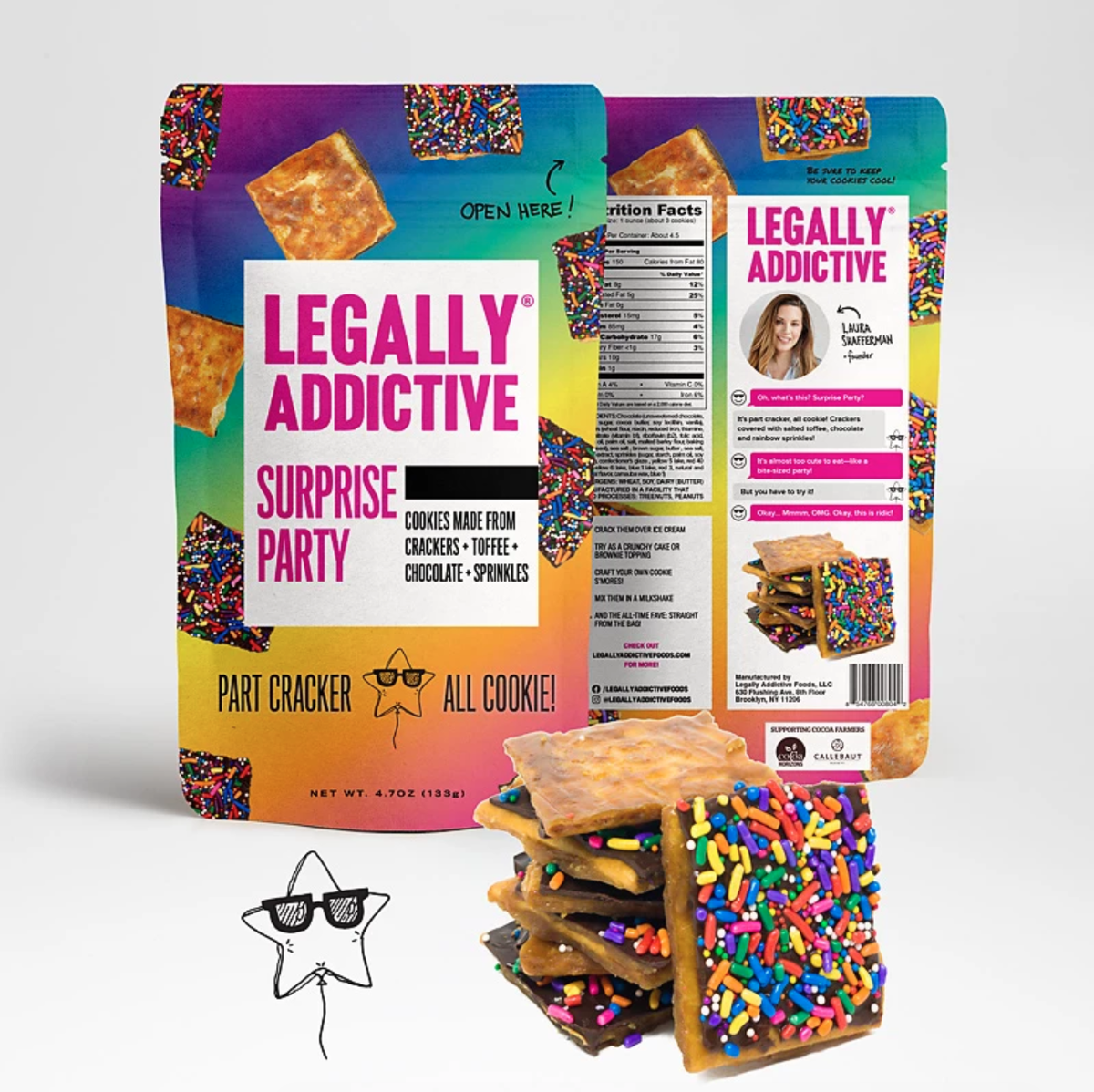 Surprise Party Cracker Cookies - Legally Addictive – Couch Potato ATX